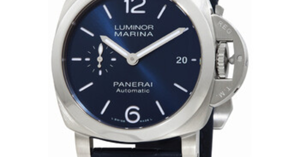 PANERAI Luminor Automatic Blue Dial (PAM01370) - Virtual Try On and ...